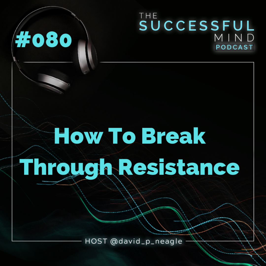 Episode 080: How To Break Through Resistance - The Successful Mind Podcast